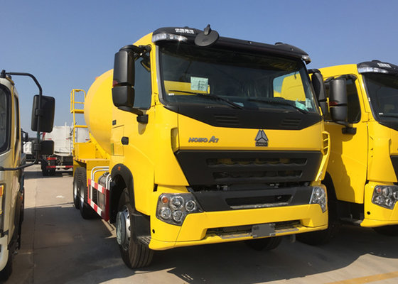 camion de ciment de Cubage 6x4 du mélangeur 9m3 nouveau, camion de mélangeur de ciment de 371HP HOWO A7