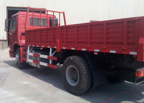 Camion de charge lourde de la cabine HW70, camion de Dropside Sinotruk HOWO du moteur diesel 226HP
