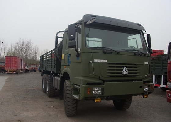 6x6 Driving Type Heavy Cargo Truck 290HP WD615.62 Engine Army Supply Truck