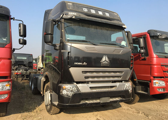 HOWO A7 Prime Mover Truck ZF8118 LHD Steering 420HP 50 Ton Load Capacity