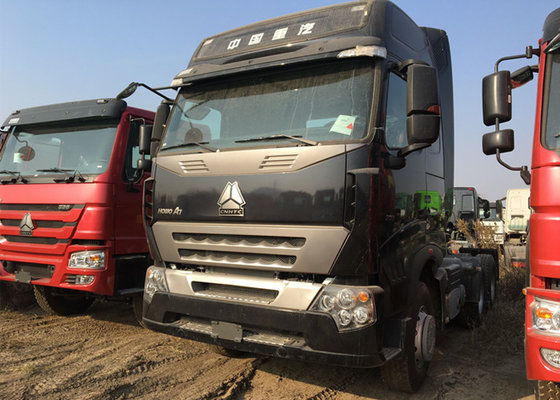HOWO A7 Prime Mover Truck ZF8118 LHD Steering 420HP 50 Ton Load Capacity