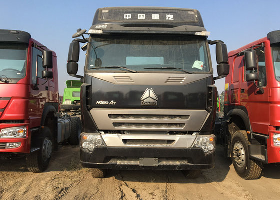 HOWO A7 Prime Mover Truck ZF8118 LHD Steering 420HP 50 Ton Load Capacity
