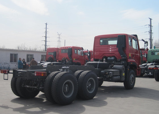 Low Noise Heavy Truck Chassis For Tipper Truck 40 Ton Payload Capacity