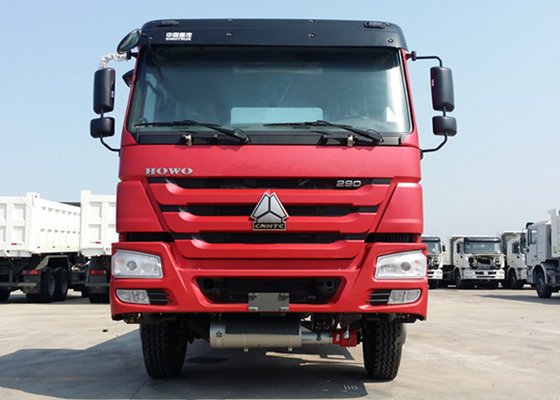 4x2 10CBM Natural Gas Tanker Trucks , 290HP Diesel Engine Bulk Tank Truck
