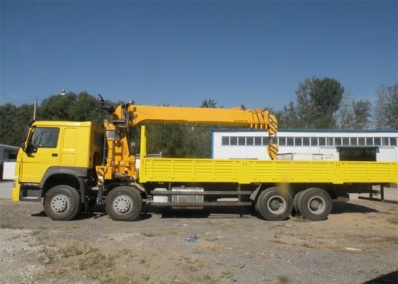 el camión 371HP montó la grúa para el momento de elevación máximo de la cabina 20T de la construcción HW76