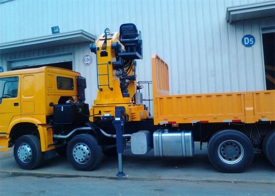 el camión 371HP montó la grúa para el momento de elevación máximo de la cabina 20T de la construcción HW76