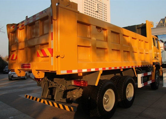 371HP Diesel Engine 15 Cubic Meter Dump Truck , Heavy Sinotruk HOWO Dump Truck