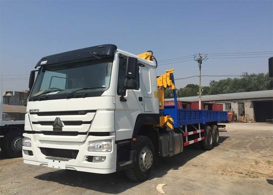 Le camion de la cargaison 12T a monté le type 10 moteur d'entraînement de la grue 6x4 de la roue 290HP