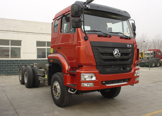 Le message publicitaire lourd de tri axes troque le châssis pour le camion à benne basculante 25000kg GVW