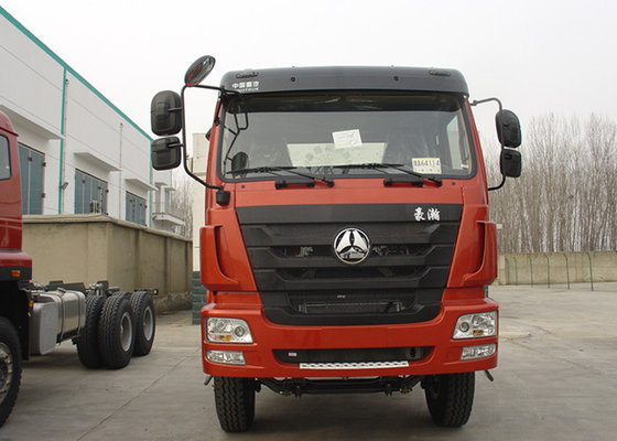 Le message publicitaire lourd de tri axes troque le châssis pour le camion à benne basculante 25000kg GVW