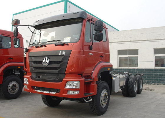 Le message publicitaire lourd de tri axes troque le châssis pour le camion à benne basculante 25000kg GVW