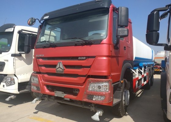 10 Wheels Commercial Water Truck 290HP 17m3 HW76 Cab SGS Standard