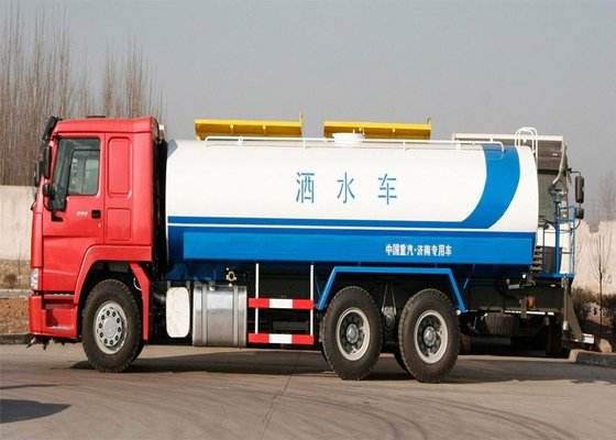 10 Wheels Commercial Water Truck 290HP 17m3 HW76 Cab SGS Standard