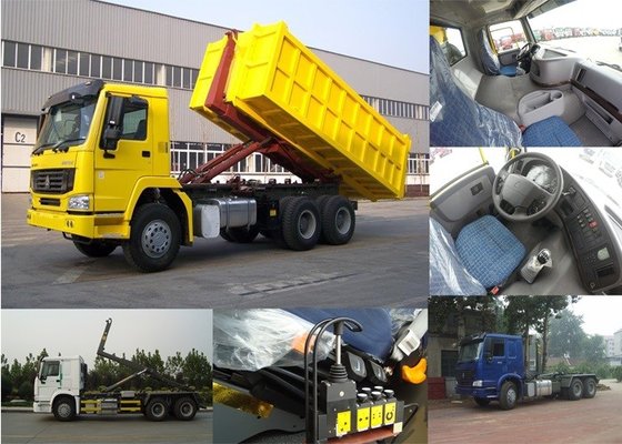 High Performance Solid Garbage Collection Trucks HW13710 Transmission