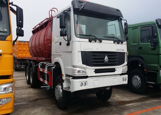 camion d'aspiration de vide de 6x4 16CBM, camion-citerne aspirateur d'aspiration d'eaux d'égout du pneu 12.00R20