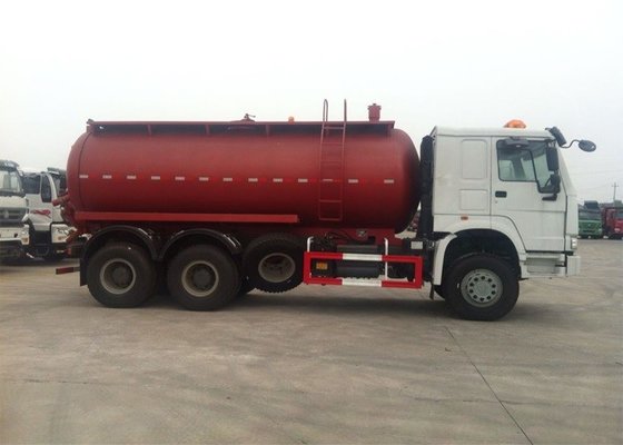 15 - camion d'enlèvement des eaux d'égout 18CBM, camion de vide de l'eau des roues LHD du diesel Dix