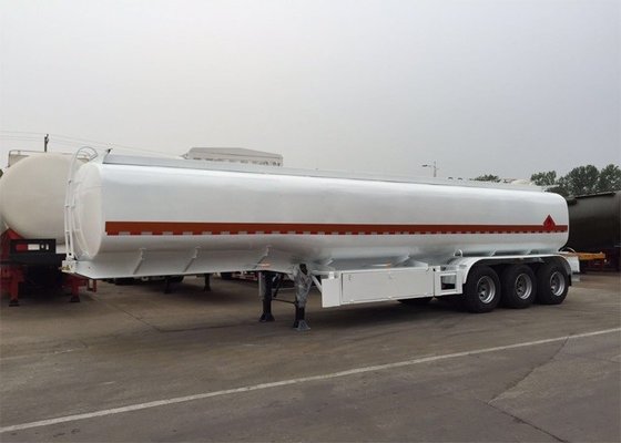 2 Pieces Tire Heavy Duty Semi Trailers 13T Leg Support 30000L Oil Tanker Trailer