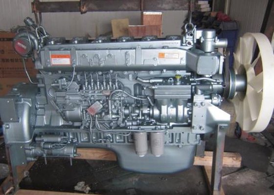 Diesel 290 HP Howo Truck Engine , Durable Wd615 Engine 9.726L Disaplacement