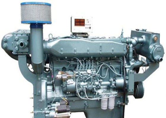 Diesel 290 HP Howo Truck Engine , Durable Wd615 Engine 9.726L Disaplacement