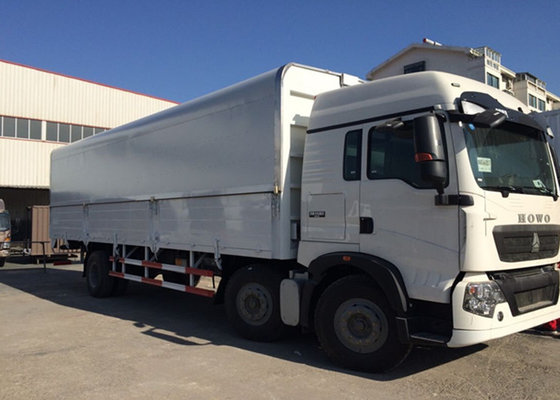 6x4 Heavy Commercial Trucks Euro 2 Open Wing Van Truck For Logistics