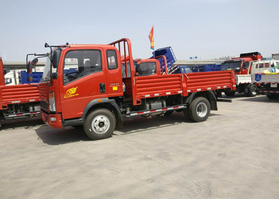 154 HP Engine Light Duty Trucks Two Axles 7995 × 2498 × 2850mm Size