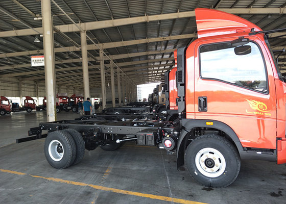 6 Wheels Light Duty Trucks Chassis Euro 2 Dimension 4x2 Driving Type