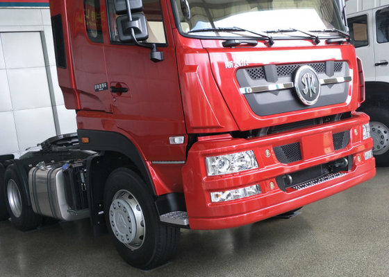80R22.5 Tire Prime Mover Truck With ZF8198 Driving Steering 3 Axles
