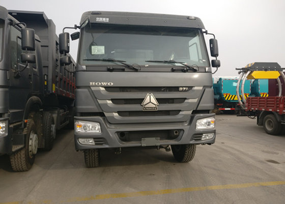 12 Wheeler Four Axles 50 Ton Heavy Dump Truck , Heavy Duty Tipper Trucks ZZ3317N3567A