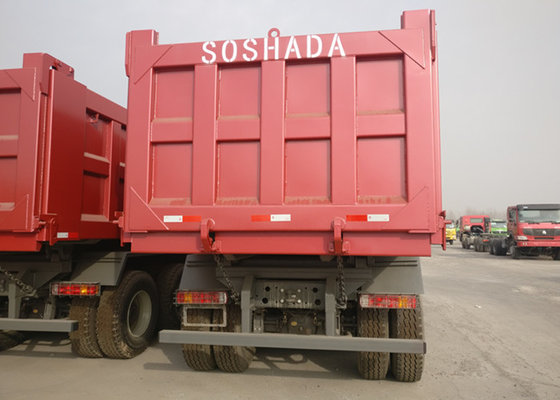 25 camion à benne basculante lourd du yard cube 336HP Sinotruk HOWO pour le transport de sable