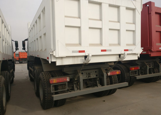 6×4 Driving Wheel Sand Heavy Dump Truck 336HP Diesel Engine Delicate Design