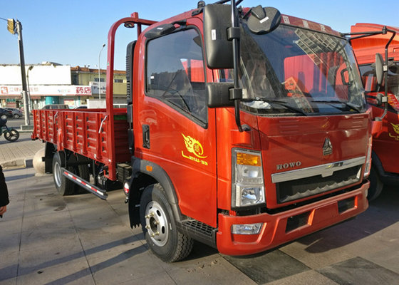 6 Meters 7 Ton Light Duty Commercial Trucks Sinotruk HOWO For General Transportation