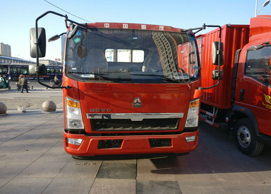 RHD Double Axles Sinotruk HOWO Light Duty Trucks Cargo use 84HP Diesel Engine