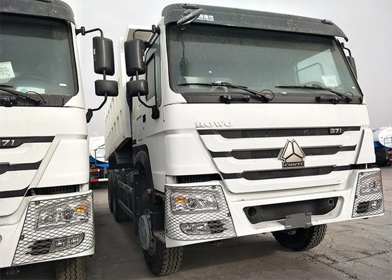 LHD / RHD Heavy dump trucks with 12.00R20 , Euro 2 Sinotruk 6x4 Howo Tipper