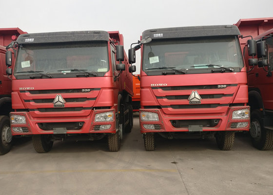 15 Cubic Meter 40 Ton Dump Truck / Tipper Truck WD615.47 371HP For Construction