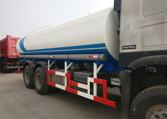 6*4 Water Carrier Truck , Commercial Water Truck 15-25CBM WD615.62 Engine