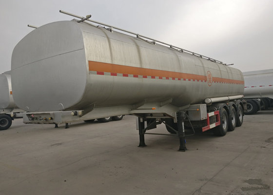 3 Axles 50000 Liters Semi Trailer Truck Fuel Tanker For Carrying / Storing Oil