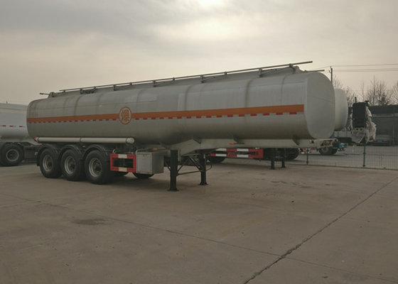 3 Axles 50000 Liters Semi Trailer Truck Fuel Tanker For Carrying / Storing Oil
