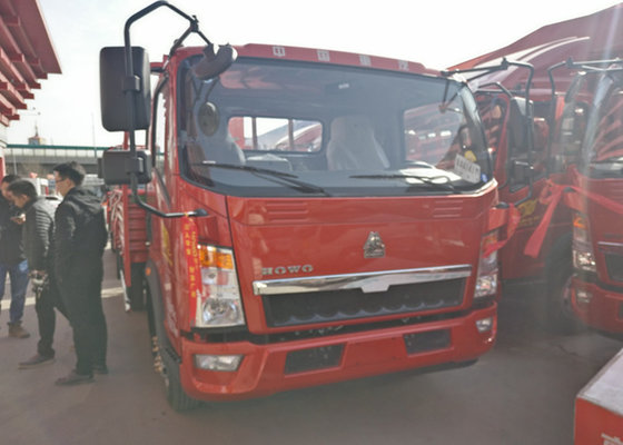 4×2 HOWO Light Duty Trucks LHD 4200×1900mm×400mm Cargo Dimension