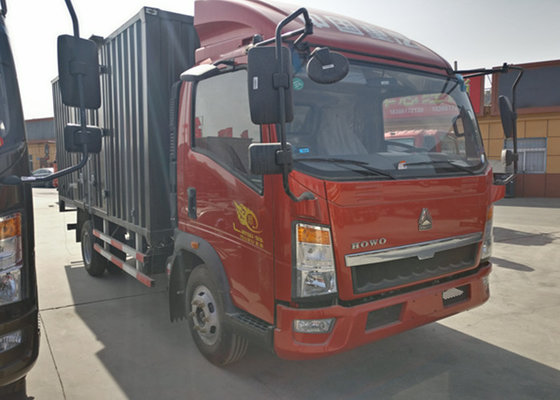 5 Ton Mini Box Truck , Cargo Van Truck With Single & Double Cabin