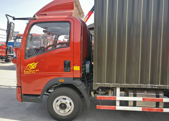 5 Ton Mini Box Truck , Cargo Van Truck With Single & Double Cabin