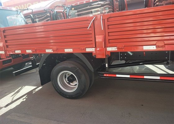 Red / White Mini Cargo Truck 4*2 With Yn4102qbzl Engine High Efficient