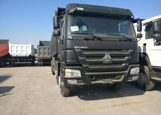 50 Ton Sinotruk HOWO Dump Truck 371HP HW19710 Transmission  LHD