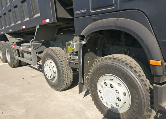 50 Ton Sinotruk HOWO Dump Truck 371HP HW19710 Transmission  LHD
