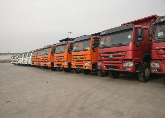 10 Wheels Sinotruk Hydraulic Dump Truck 371 HP LHD  40Ton 15 - 20 CBM