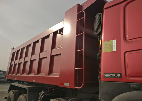 10 Wheels Sinotruk Hydraulic Dump Truck 371 HP LHD  40Ton 15 - 20 CBM