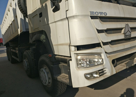 Commercial Heavy Dump Truck 371HP 8X4 LHD 50 Tons 30 CBM EURO2 Emission