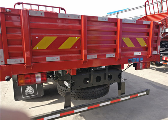115HP Diesel Engine 10 Ton Tipper Truck , Light Duty Dump Trucks 3800mm Wheel Base