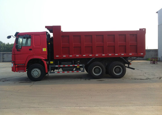 SINOTRUK HOWO 6x4 Dump Truck , 320-30t Heavy Duty Single Axle Dump Truck