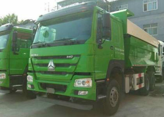 20t Lhd 6*4 SGS Certified Heavy Dump Truck / Hydraulic Dump Truck 300l Tank Dimension