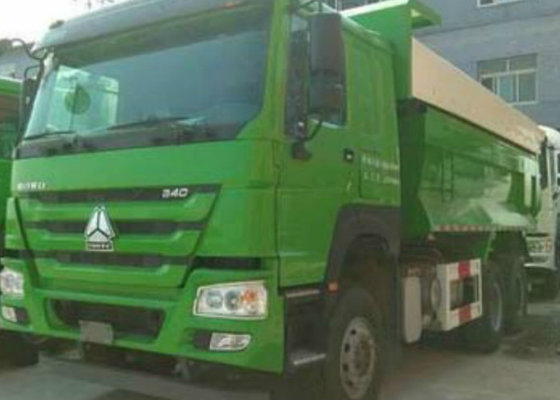 20t Lhd 6*4 SGS Certified Heavy Dump Truck / Hydraulic Dump Truck 300l Tank Dimension